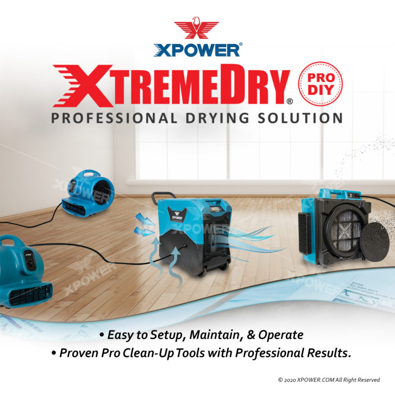 XTREMEDRY® Sahara Complete DIY Pro Drying System – Air Chaser | Master ...